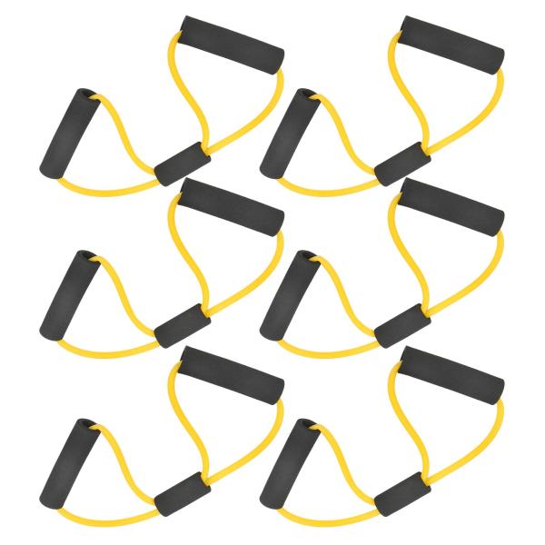 商品名:  VGEBY Resistance Band, 6pcs Comfortable TPE Figure 8 Pull Rope Chest Expander Workout Gym Bands Exercise Tube Band...