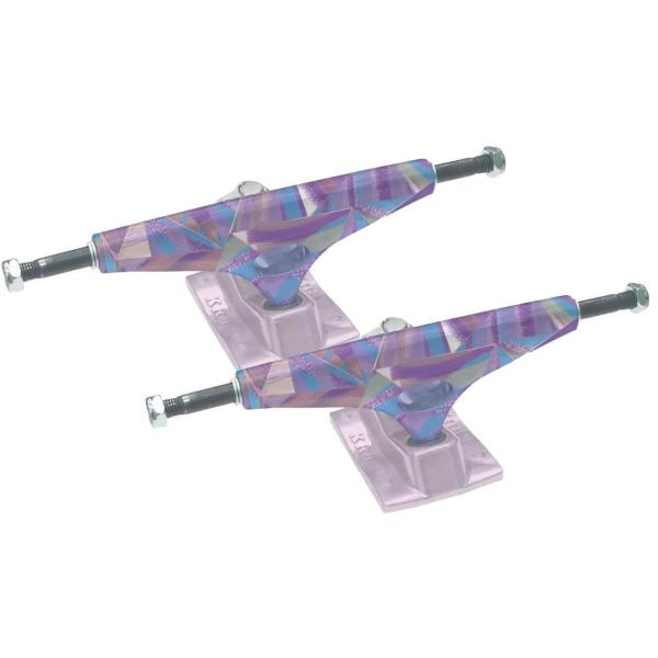 商品名: Krux Trucks スケートボードトラック K5 スタンダード Nora Vasconcellos 三角形 ペア 8.0 車軸(K5 標準ノラ 三角形) Krux Trucks Skateboard Trucks K5 Sta...