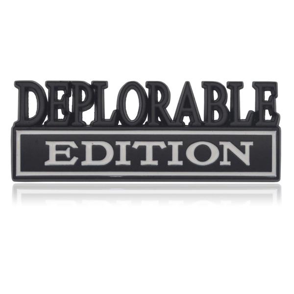 商品名:  GeeGeeTop Universal Deplorable Edition Emblem Sticker Replacement Car Truck SUV Compatible with Ford F150 Jeep Dod...