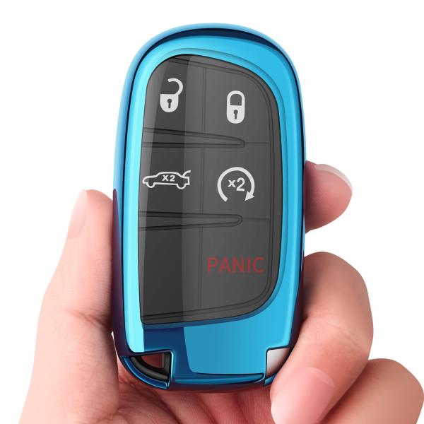 商品名:  Tukellen for Jeep Dodge Key Fob Cover Premium Soft Full Protection Key Case Shell Compatible with Jeep Grand Chero...
