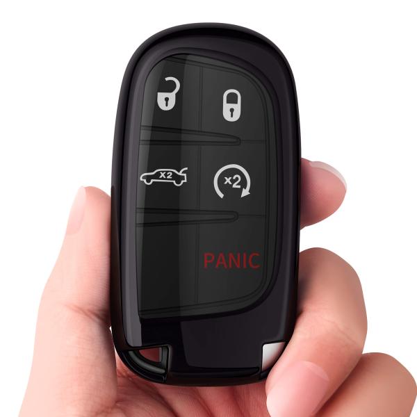商品名:  Tukellen for Jeep Dodge Key Fob Cover Premium Soft Full Protection Key Case Shell Compatible with Jeep Grand Chero...
