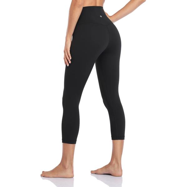 商品名:  HeyNuts High Waisted Yoga Capris Leggings for Women, Buttery Soft Workout Cropped Pants Compression 3/4 Leggings 2...