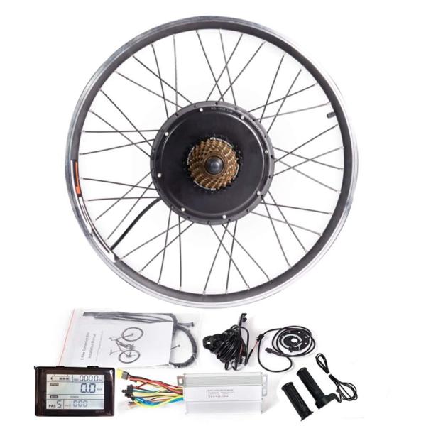 商品名: CSCbike MTB Eバイク 変換キット 36V 48V マウンテン電動自転車 後輪変換パーツ SW900ディスプレイコントローラーPASブレーキレバー付き(48v1000w、29インチ(700c)) CSCbike MTB ...