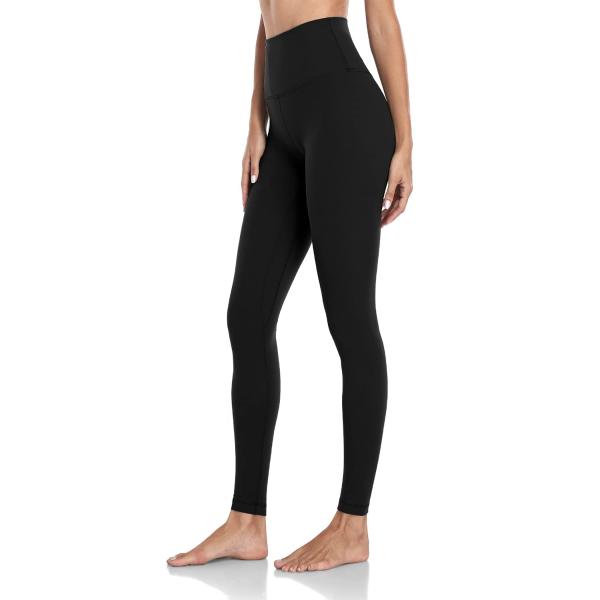 商品名:  HeyNuts Extra Long High Waisted Yoga Leggings for Tall Women, Buttery Soft Workout Pants Compression Leggings Blac...