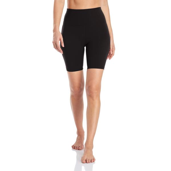 商品名: HeyNuts Formerly Hawthorn Athletic Essential II - Pantalones cortos de yoga de cintura alta para mujer, 20,3 cm - n...