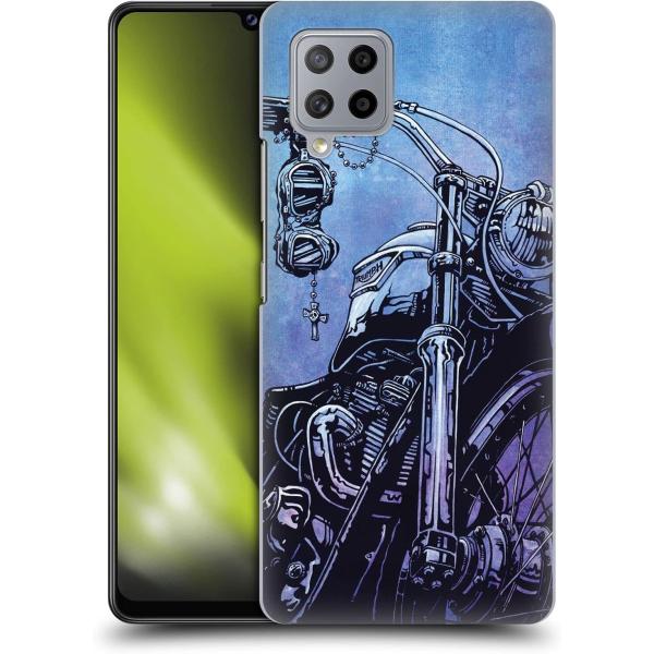 商品名Head Case Designs Officially Licensed David Lozeau Motorcycle Skeleton Grunge Hard Back Case Compatible with Samsung ...