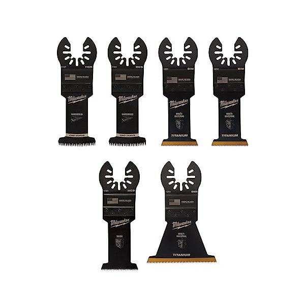 商品名: マルチツールブレードキット。 MULTI-TOOL BLADE KITブランド: Milwaukee高さ: 18cm横幅: 17cm奥行: 6cm重量: 331g商品番号: Milwaukee - 49-10-9112色: Bla...