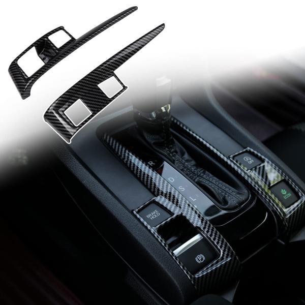 商品名:  Thenice for 10th Gen Civic Gear Boots Trims CVT Automatic Transmission Shift Panel Stickers for Honda Civic Sedan ...