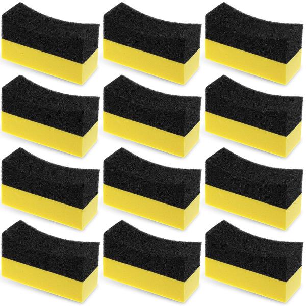 商品名:  Frienda 12 Pieces Tire Contour Dressing Applicator Pads Color Polishing Sponge Wax Buffing Pads Tire Shine Applica...