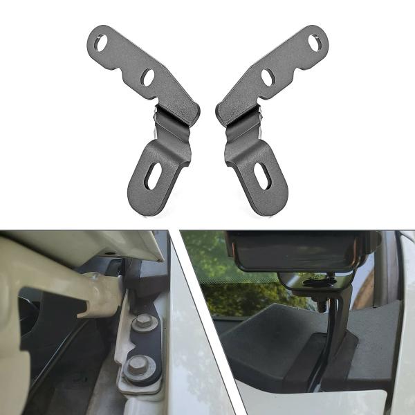 商品名:  WeiSen Hood Ditch Low Profile Bracket LED Light Pod Mount Compatible with 07-14 Chevy Silverado/Suburban/Tahoe &am...