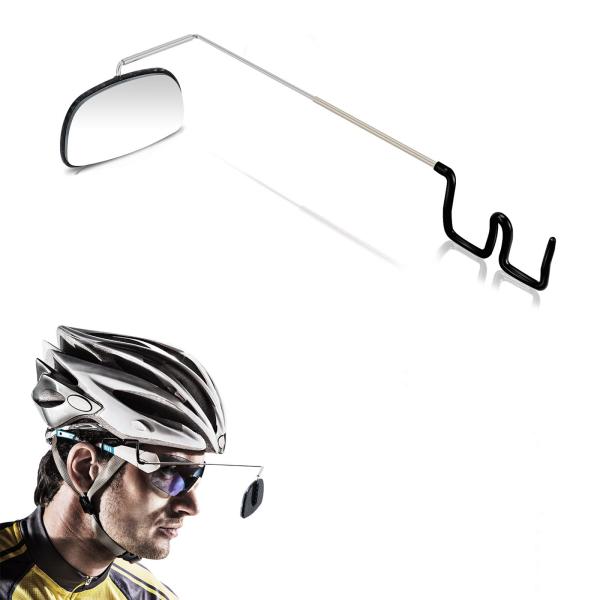 商品名: Accmor 自転車眼鏡ミラー 360度調整可能 自転車 サイクリング リアビュー 広角ミラー ライディングアクセサリー 1パック Accmor Bike Eyeglass Mirror, 360 Degree Adjustabl...