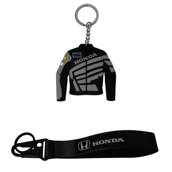 商品名: Hest ビッグキーリング &amp; ラバーキーチェーン オートバイ スクーター ATV 車 ホンド アクセサリー ギフト, 【タイプC】, inch Hest Big Keyring &amp; Rubber Keychain...