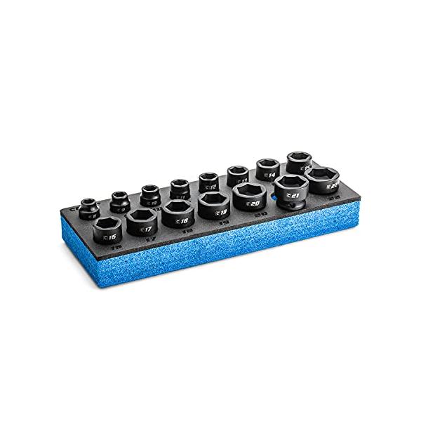 商品名:  Capri Tools Stubby Impact Socket Set (3/8" Drive/Metric Set)ブランド: Capri Tools商品サイズ: 3/8" Drive / Metric Set高さ: 28c...