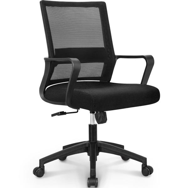 商品名:  NEO CHAIR Office Chair Ergonomic Desk Chair Mid Back Mesh with Lumbar Support Comfortable Cushion Swivel Adjustabl...