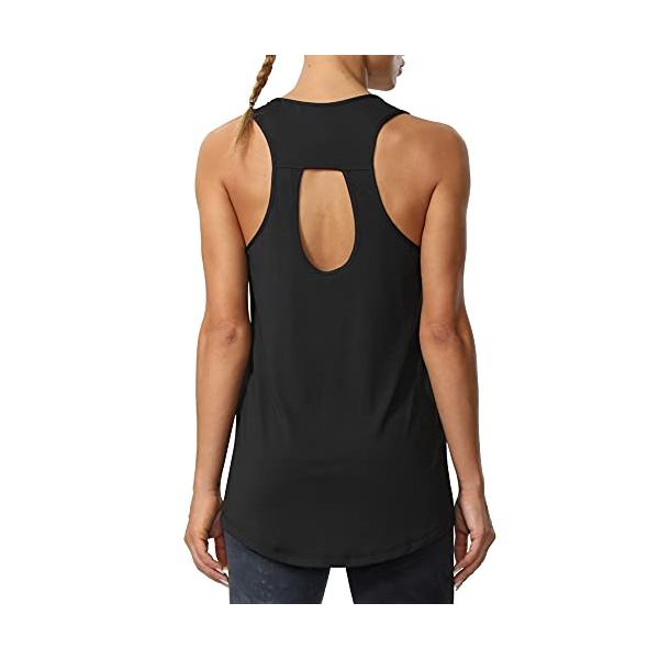 商品名:  Cakulo Workout Long Tank Tops for Women Plus Size Loose Fit Athletic Shirts Exercise Gym Muscle Active Yoga Swimwe...