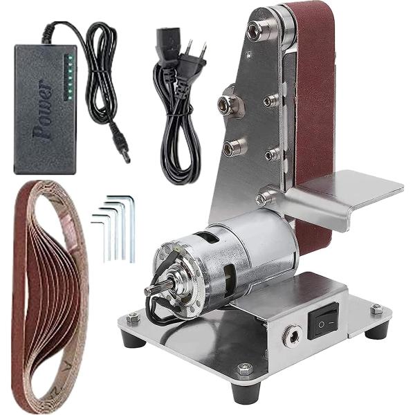 商品名:  Mini Electric Belt Sander, DIY Abrasive Polishing Grinding Sanding Machine Bench Edge Sharpener Vertical Belt Sand...