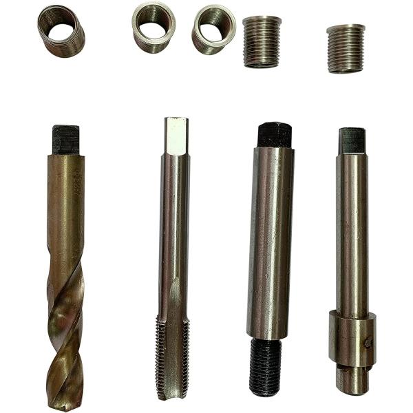 商品名BZBMGMO M10 X 1.0 X 17 スパークプラグ修理ショートツーリングキット メートルねじ修理キット 特にオートバイ、UTV、ATV、スノーモービルのスパークプラグ修理に適していますBZBMGMO M10 X 1.0 X ...