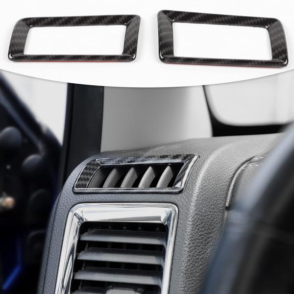 商品名:  RT-TCZ for RAM Carbon Fiber Dash Air AC Vents Cover Trim Frame for Dodge RAM 2010 2011 2012 2013 2014 2015 2016 20...