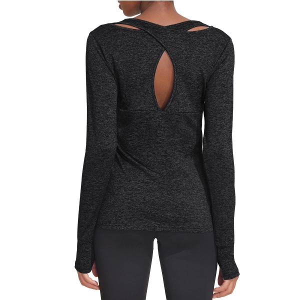 商品名:  ADOME Womens Workout Tops Long Sleeve Running Shirt Open Back Hiking Athletic Shirts Moisture Wicking Gym Tops Act...
