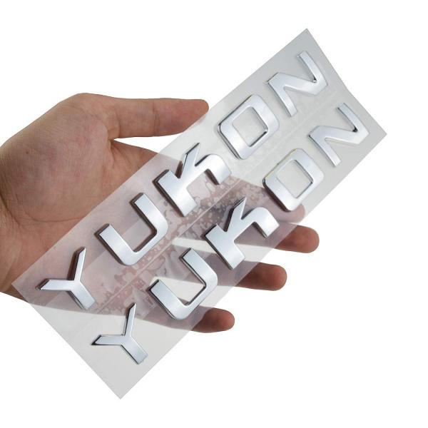 商品名:  dgea Pair Yukon 15825690 Rear Liftgate Emblem Nameplate 3D Badge Fit for 2007-2016 GMC (Chrome)ブランド: dgea高さ: 25cm横...