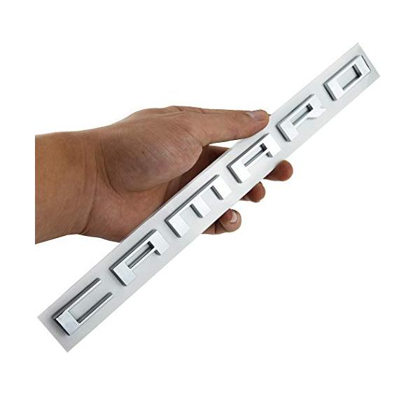 商品名:  dgea 1Pc Camaro FITS for Chevy Front Fender Side Emblem Letters Badge Name 2010-2017 (Chrome)ブランド: dgea高さ: 32cm横幅:...