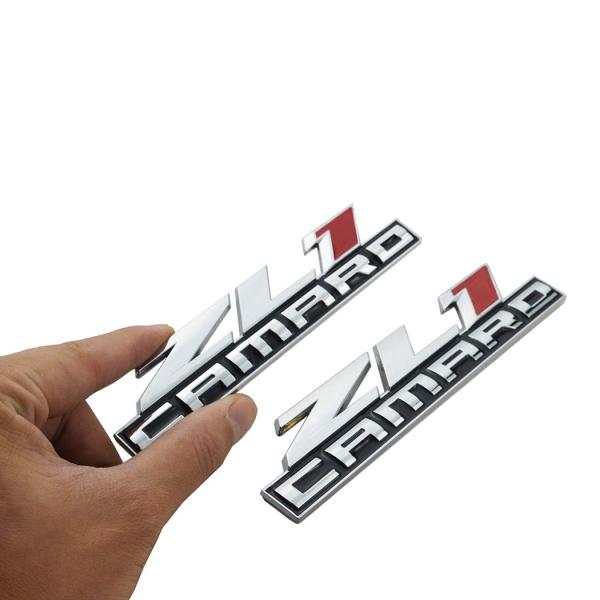 商品名:  dgea 2X ZL1 Camaro Fender Emblem Decal Badge Nameplate Letter Red Fit for Camaro (Silver Red Black)ブランド: dgea高さ: 1...