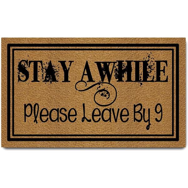商品名Funny Welcome Doormat(29.5"" x 17.7"") Non-Slip mat Gift mat Personalized Home Decor mats for in Door Kitchen Entranc...