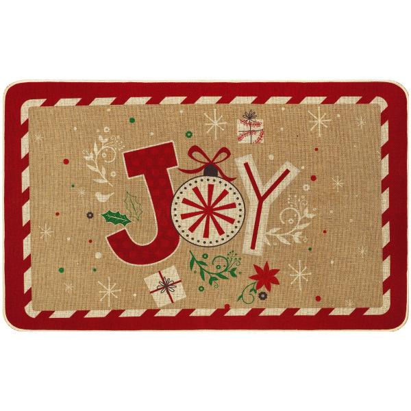 商品名:  Ruisita Christmas Doormats Floor Mats Doormats 31.5 x 20 Inches Anti-Slip Joy Sign Merry Christmas Welcome Floor M...