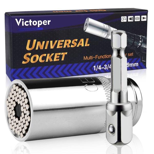 商品名:  Fathers Day Gift Super Socket for Men, Universal Socket Wrench with Multi-Function Power Drill Adapter, Universal ...