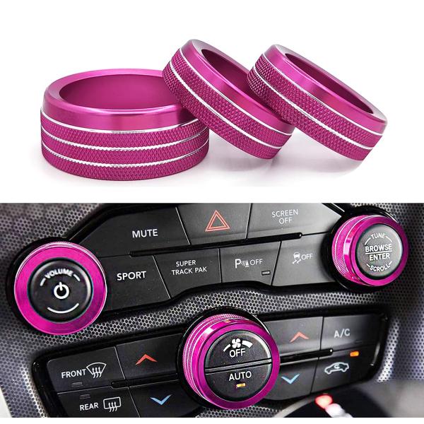商品名:  Auprite Climate Control Covers for Challenger Accessories 2015-2023, for Dodge Charger 2015-2023, for Dodge Chrysl...