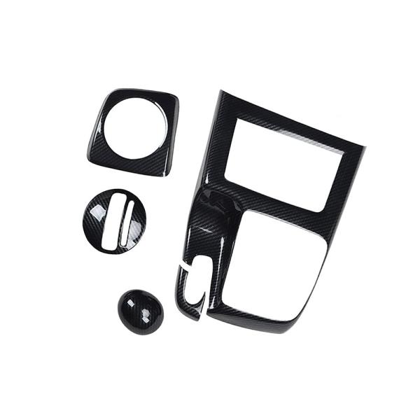 商品名:  SZFKACCESS for at Version Honda Civic 2006 2007 2008 2009 2010 2011 Carbon Fiber ABS Center Console Gear Shift Cov...