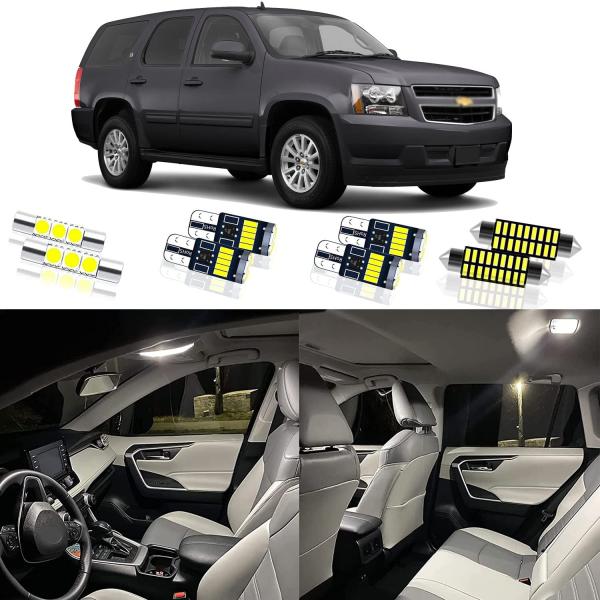 商品名:  PINIHED 20pcs Interior LED Lights Kit for Chevy Chevrolet Suburban Tahoe/GMC Yukon Denali XL 2000 2001 2002 2003 2...