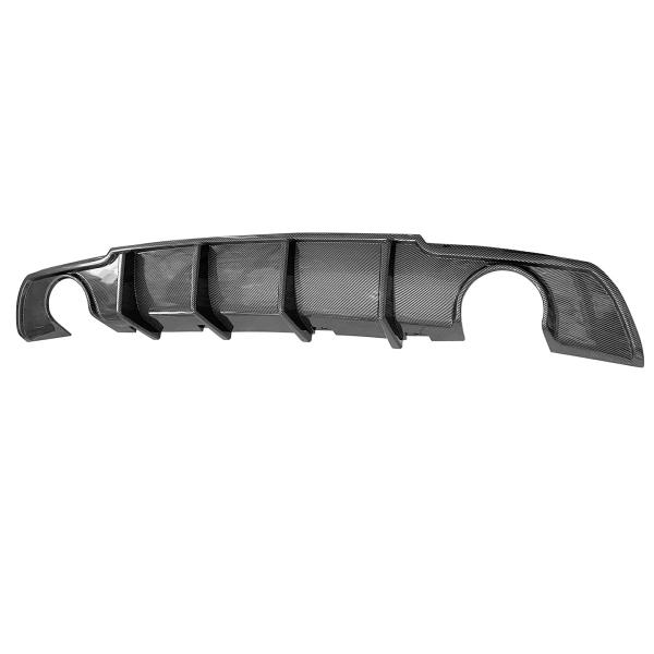 商品名:  FREEMOTOR802 Compatible with 2015-2023 Chrysler 300 Rear Diffuser, Shark Fin Style Carbon Fiber Print PP Lower Val...