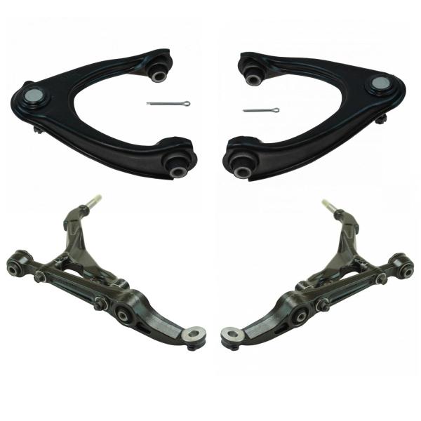 商品名:  TRQ 4 Piece Front Upper &amp; Lower Control Arm Kit Set Compatible with Honda Civic Newブランド: TRQ高さ: 59.2074cm横幅: 5...