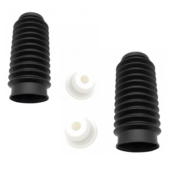 商品名:  TRQ Front or Rear Strut Bellow &amp; Bumper Stop Pair Set Compatible with Honda Dodge Ford GM Volvo VWブランド: TRQ高さ:...
