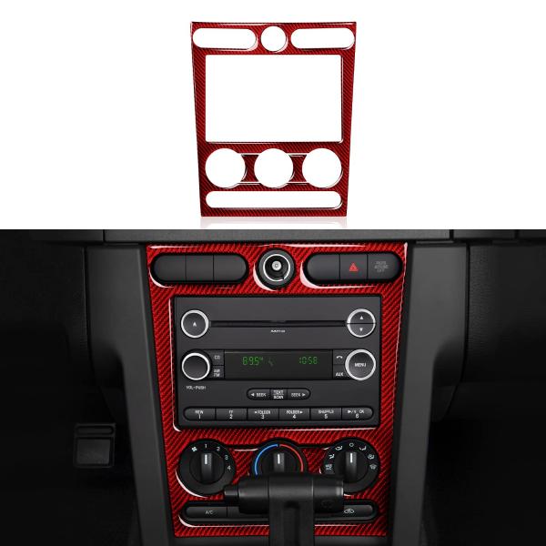 商品名:  Carbon Fiber Car Center Console CD Panel Sticker for Ford Mustang 2005 2006 2007 2008 2009 Accessoriesブランド: MYDDL高...