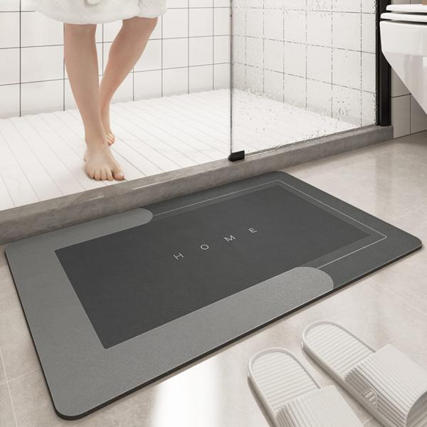 商品名:  Super Absorbent Bath Mat, Quick-drying Bathroom Mats, Living Room Floor Mat , Rubber Non-slip Bottom, Easy to Clea...