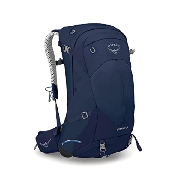 商品名: Osprey Europe メンズ ストラトス 34 通気式ハイキングパック Osprey Stratos 34L Men's Hiking Backpack, Cetacean Blue, One Sizeブランド: OSPRE...