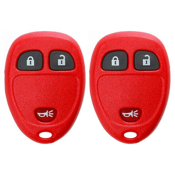 商品名:  2X New Replacement Keyless Key Fob Shell / CASE Compatible with &amp; Fits for Cadillac Chevrolet GMC Buick - (No ...