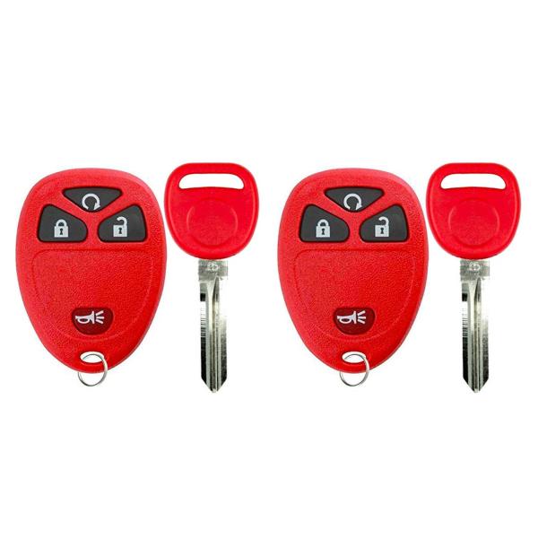 商品名:  2x New Replacement Keyless Entry Remote Key Fob Compatible With &amp; Fits For Cadillac Chevrolet GMC Buickブランド: K...