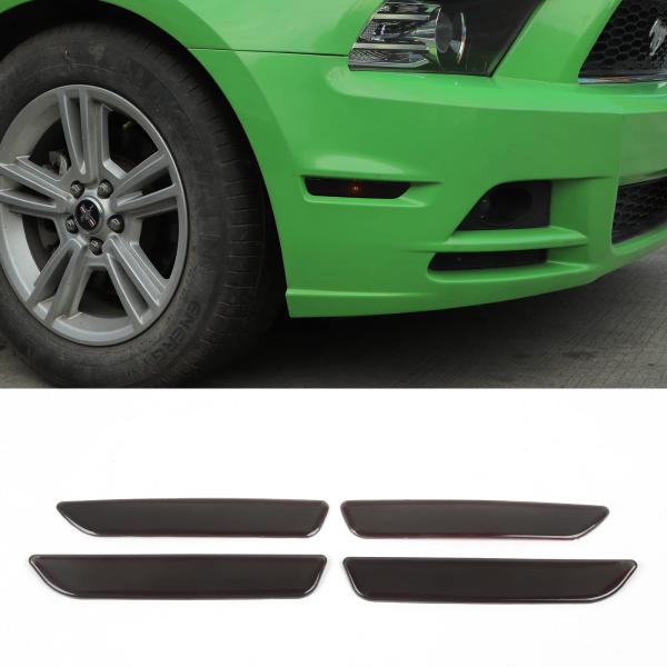 商品名:  Hoolcar Blackout Side Marker Lights Front Rear Sidemarker Cover for Ford Mustang 2010-2014, Smoked Black, 4PCsブランド...