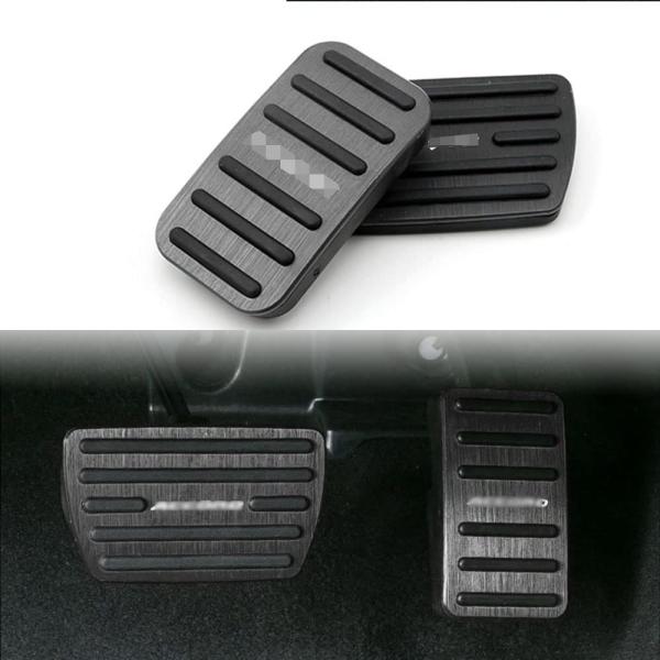 商品名: Boltry No Drilling Pickup ノンスリップ ガスペダル ブレーキペダル カバー アルミニウム合金キット付き 2ピース/セット インテリア アクセサリー Honda 10th Accord 2018 2019 ...