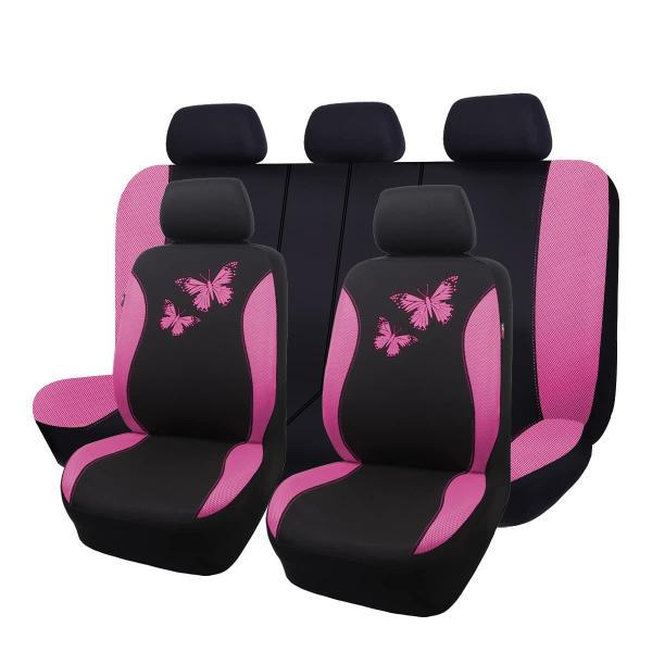 商品名:  Flying Banner Butterfly car seat Covers ful Set Fashion Universal Lady Woman Female Rear Bench Split Colorized (Fu...