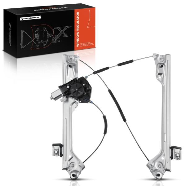 商品名: A-Premium ウィンドウレギュレーター モーター付き フロント助手席側 シボレーシルバラード1500 2014-2018 GMC シエラ 2500 3500 HD 2015-2019に対応 A-Premium Front R...