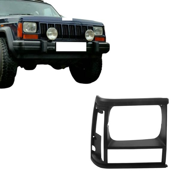 商品名:  CarPartsDepot Front Primed Black Right Passenger Side Headlight Door With Signal Lamps Compatible For Jeep Cheroke...