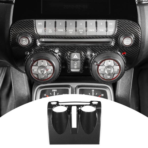 商品名:  RT-TCZ Center Console Multimedia Panel Decoration Trim Sticker Accessories for Chevrolet Camaro 2010-2015(Carbon F...