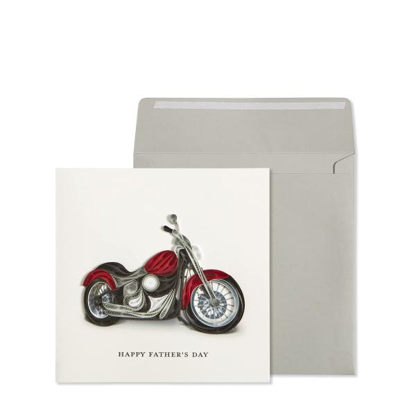 商品名: NIQUEA.D 父の日カード バイク ユニークな感情と調和封筒付き (NFD-0004) NIQUEA.D Father's Day Card, Motorcycle, Includes a Unique Sentiment a...