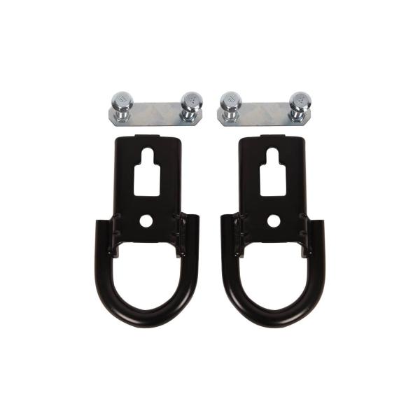 商品名: TOPAZ FL3Z-17N808-A ブラック 牽引フック フロント LH&amp;RH ペア 2015-2021 フォード F-150に対応 TOPAZ FL3Z-17N808-A Black Tow Hooks a Pair...