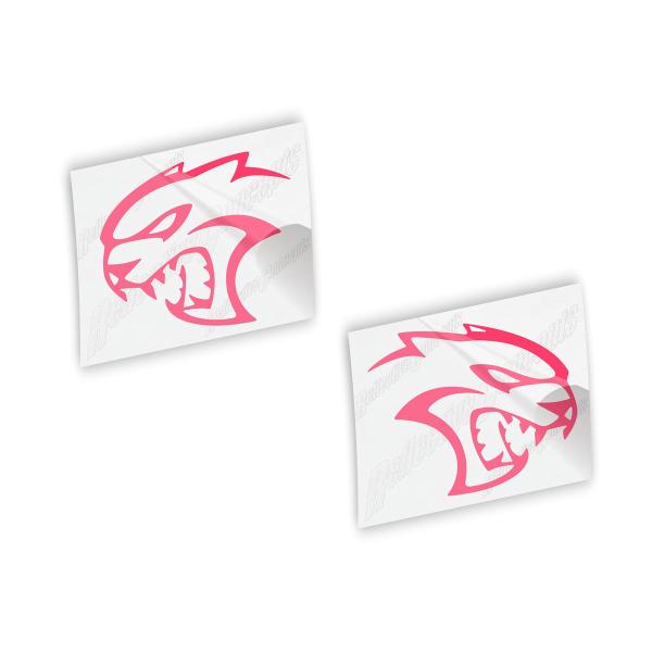 商品名:  Reflective Concepts 2021, 2023 Durango SRT Hellcat Fender Emblem Overlay Decal Stickers - (Color: Hot Pink)ブランド: R...