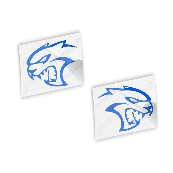 商品名:  Reflective Concepts 2021, 2023 Durango SRT Hellcat Fender Emblem Overlay Decal Stickers - (Color: Reflective Mediu...
